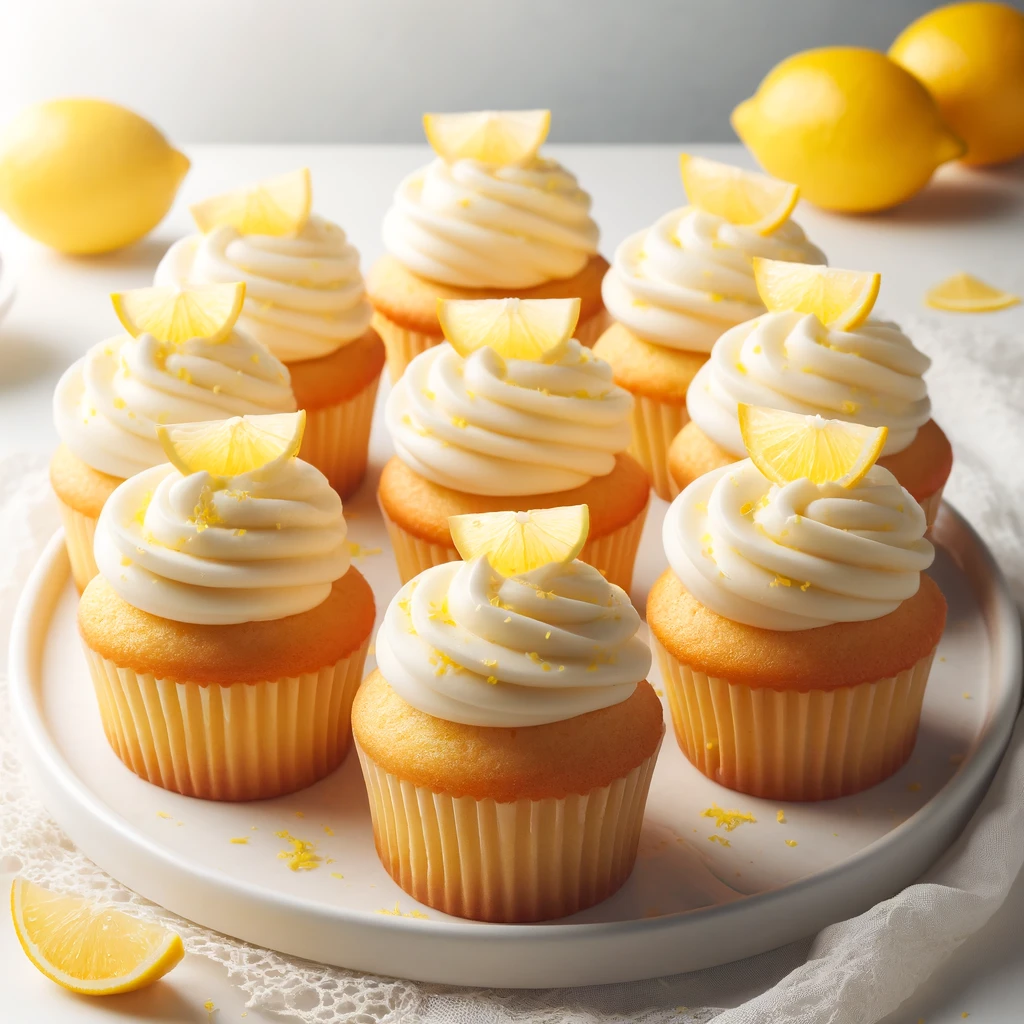 Lemon Cupcakes Recipe - The Bakers Junction - A Marketplace for the ...