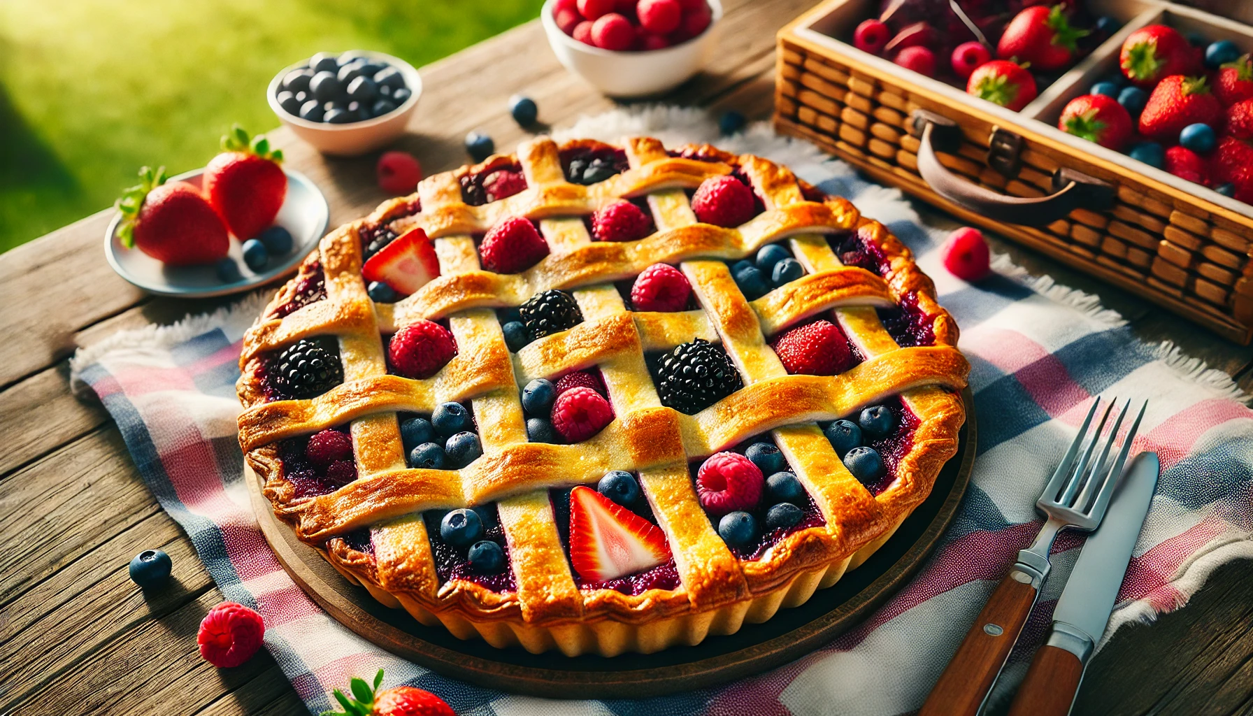 Picnic Pie Recipe - The Bakers Junction - A Marketplace for the Baking ...