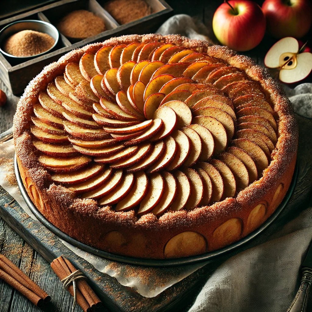 A Slice of Comfort - Classic Dutch Apple Cake - The Bakers Junction - A ...