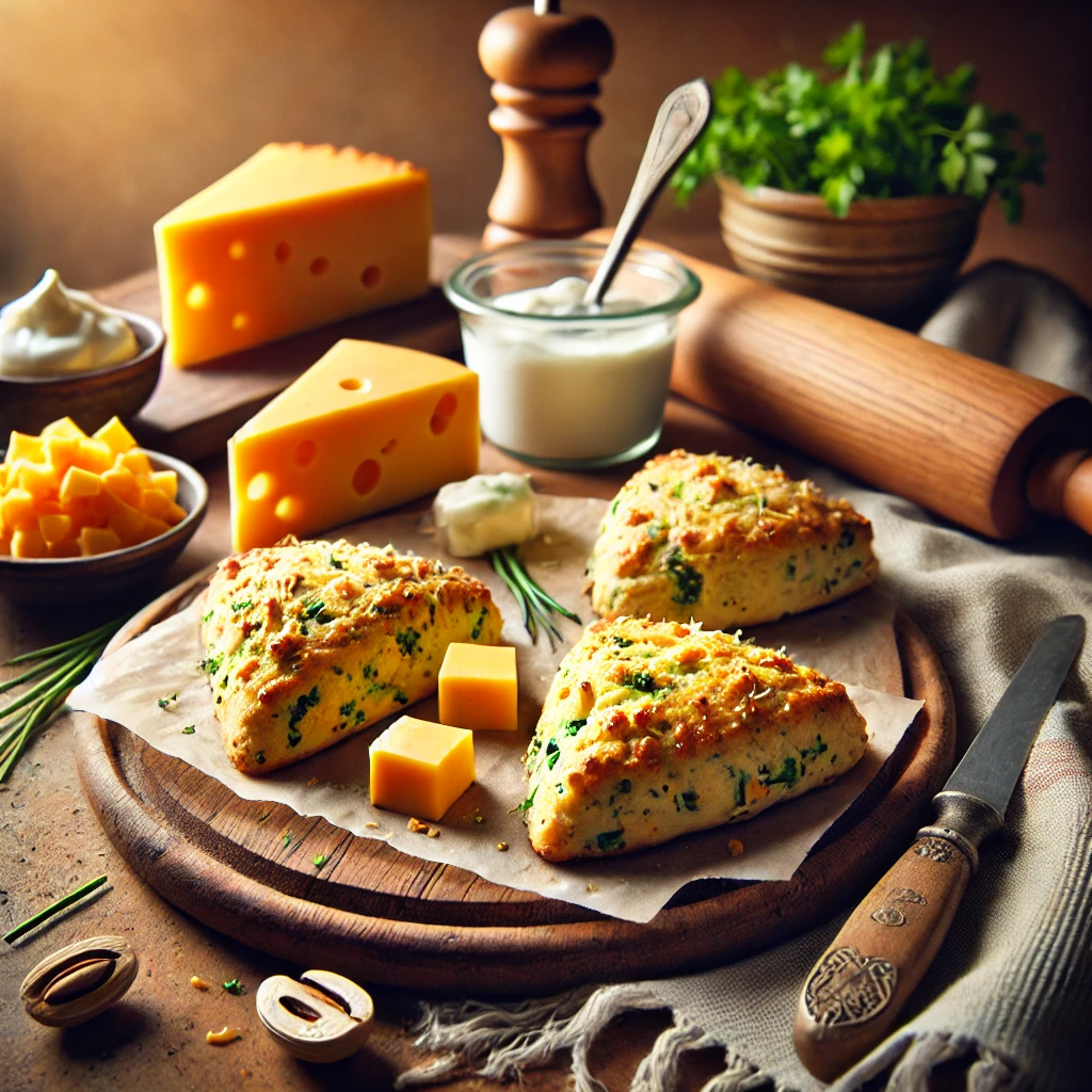 Savory Cheese and Herb Scones - The Bakers Junction - A Marketplace for ...
