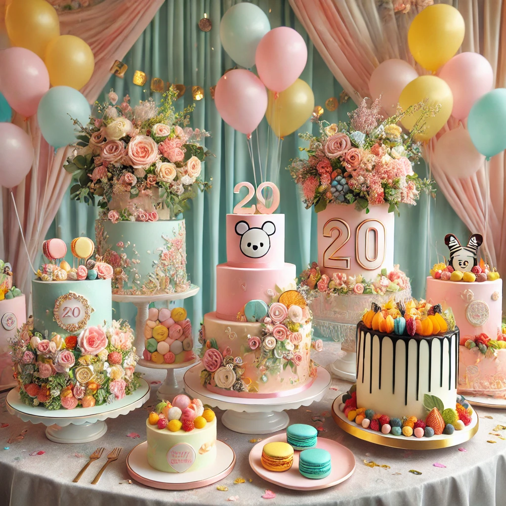Elegant and Fun Birthday Cake Ideas for All Ages - The Bakers Junction ...