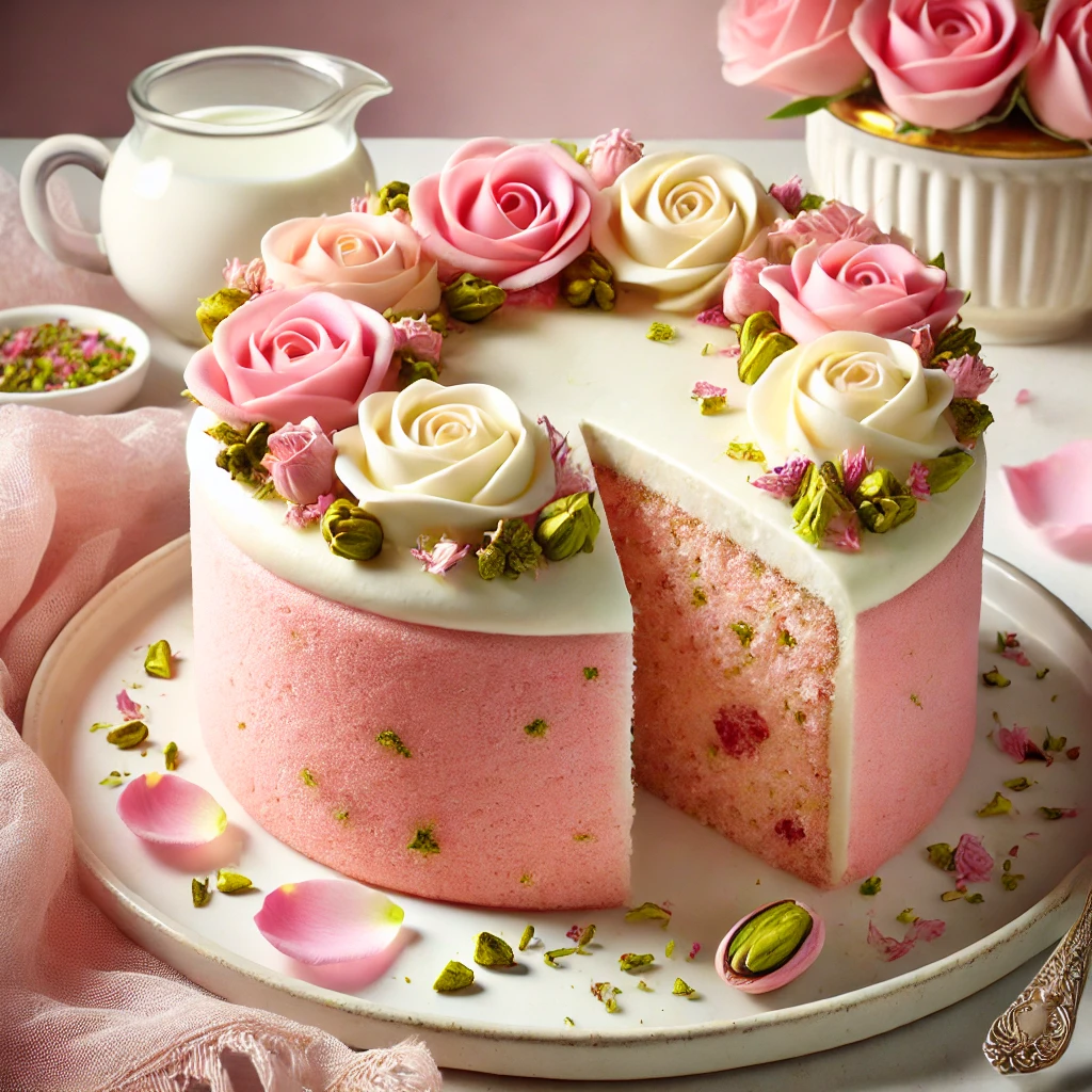 Rose Milk Cake - The Bakers Junction - A Marketplace for the Baking ...