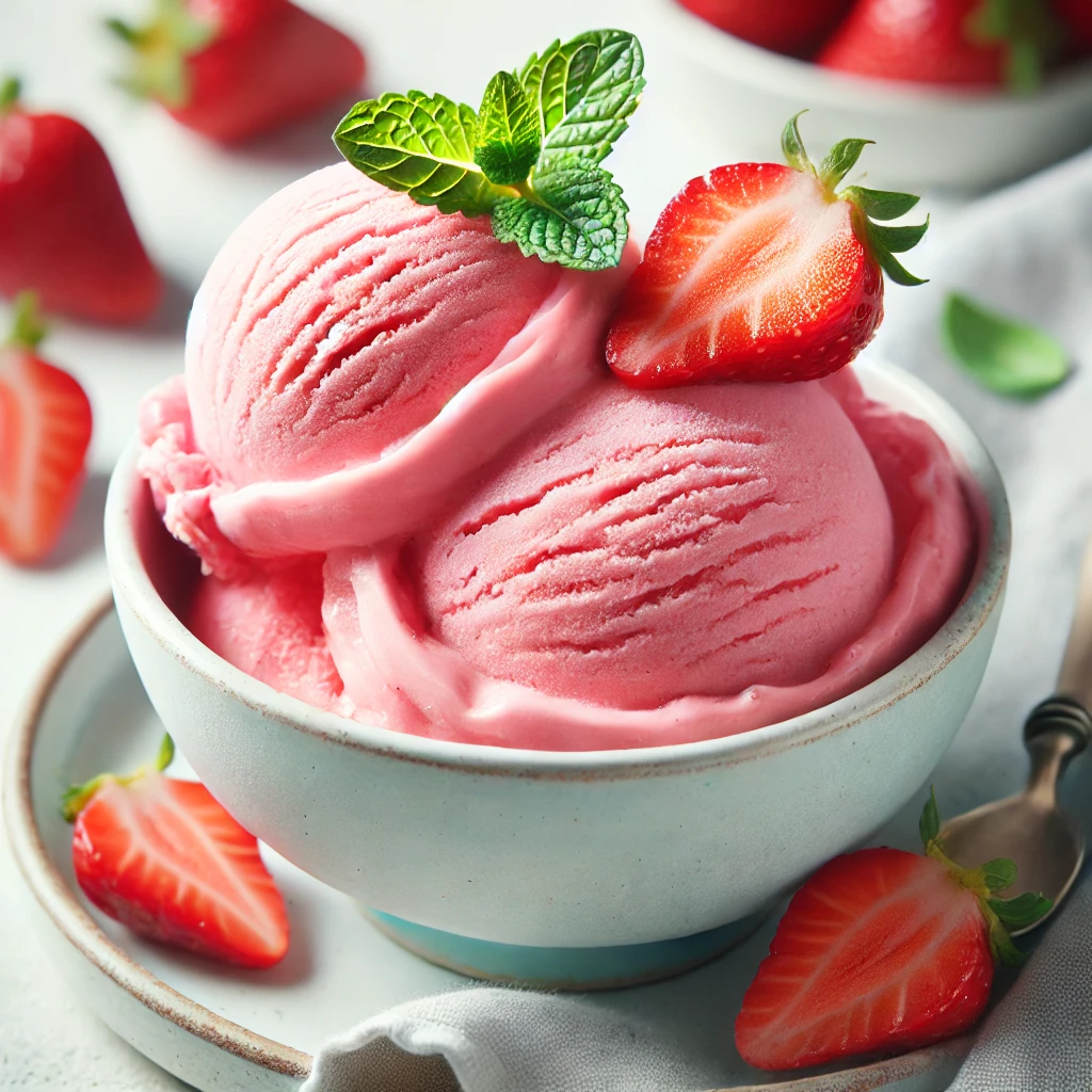 Strawberry Gelato - The Bakers Junction - A Marketplace for the Baking ...